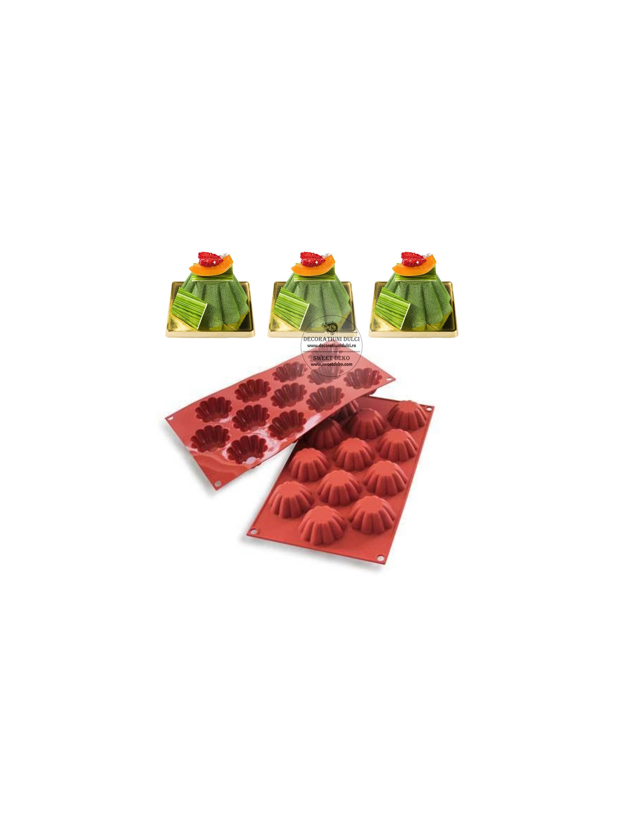 Mulaj Mini Tarte Briochette N 12 Sf109 Silikomart