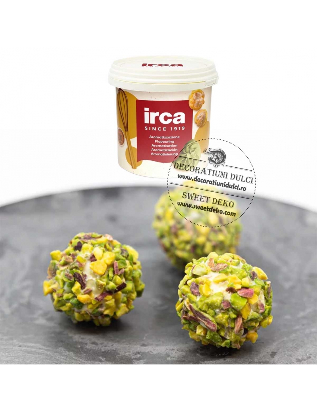 Chococream Pistacchio IRCA, crema cu fistic gata de utilizat (5kg)