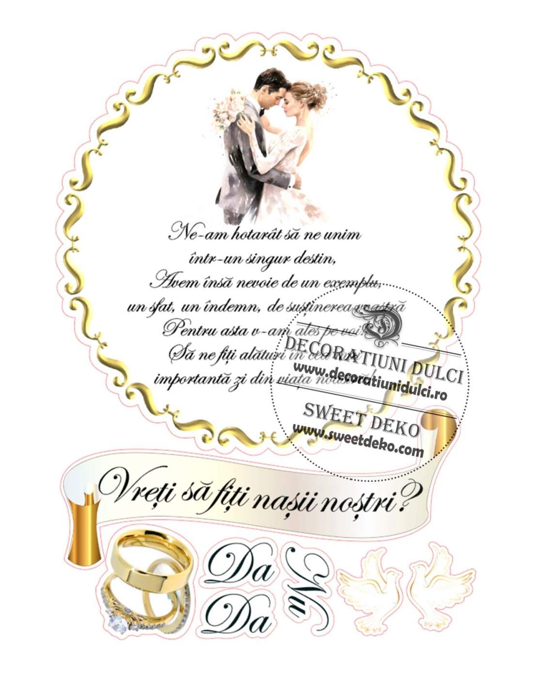 Imagine comestibila Ne-am hotarat! Vreti sa fiti Nasii nostri?