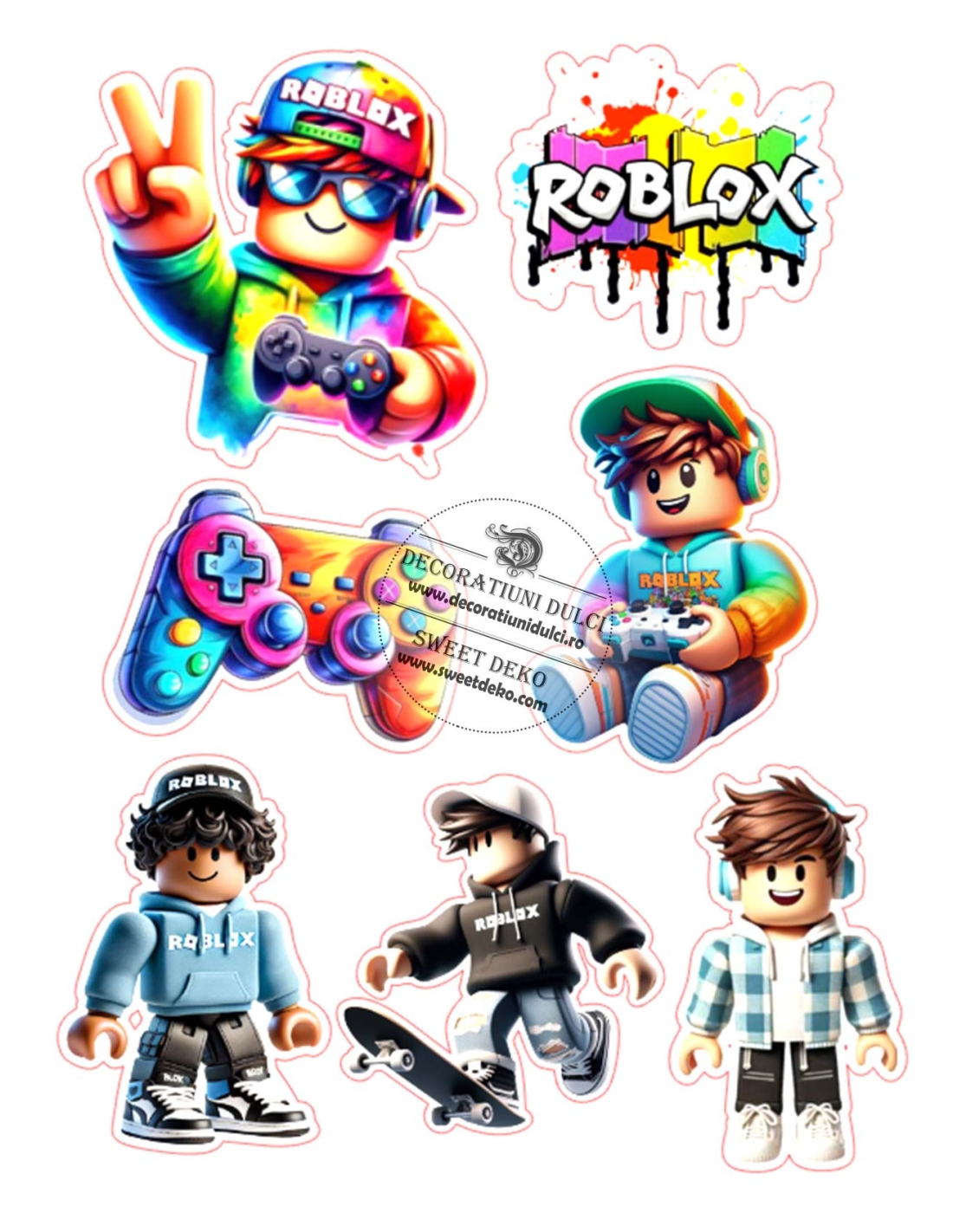 Imagine comestibila Roblox New Boys